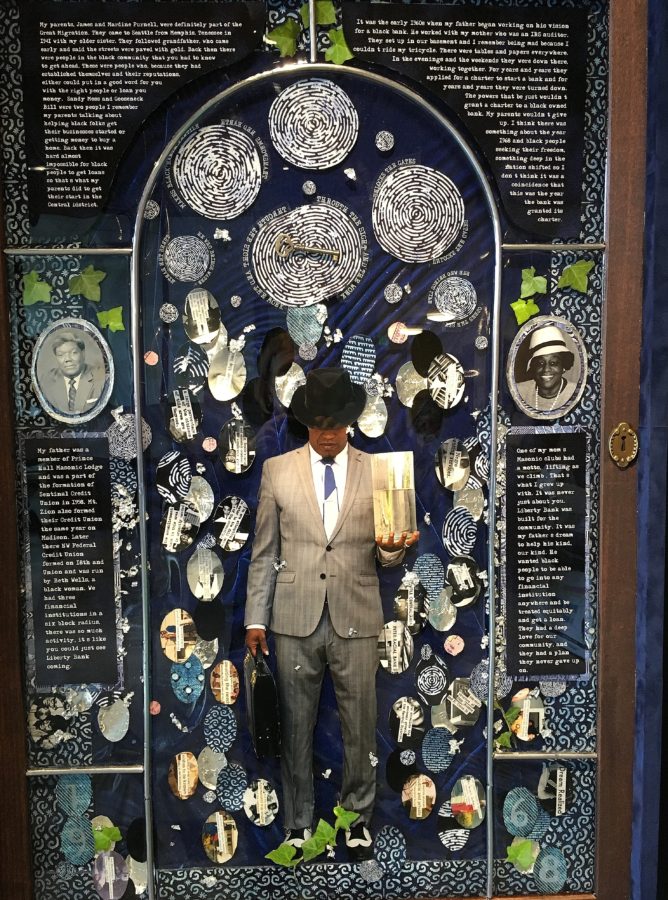 Inye Wokoma’s Amazing “Turning the Earth” at Liberty Bank Building ...